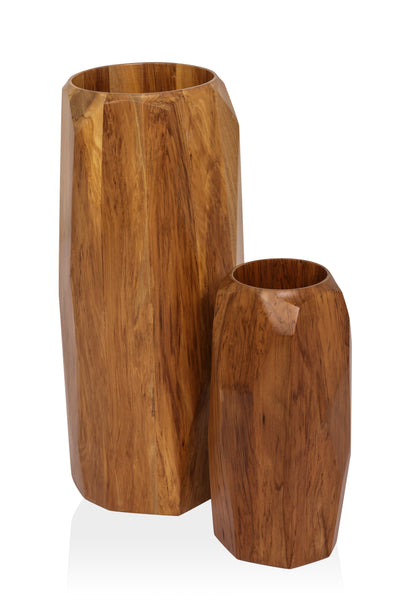 Corte Wood Vase | Over The Moon