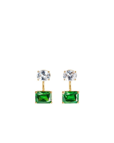 Emerald City Float Earrings | Over The Moon