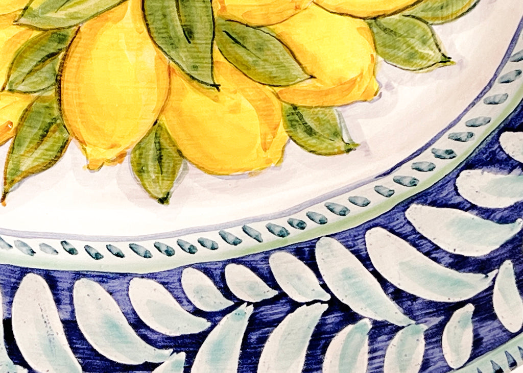 Lemon Oval Platter | Over The Moon