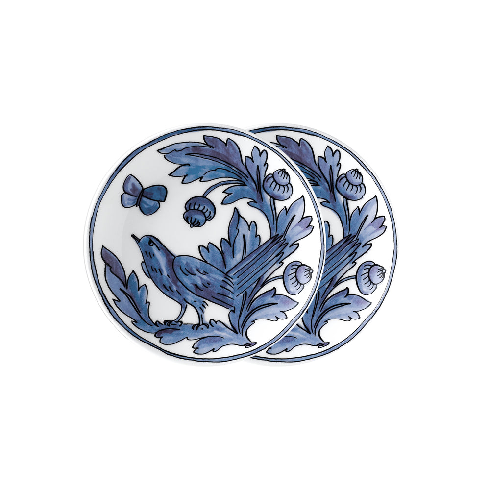 Blue Bird Set of Two, 7" Accent Plates | Over The Moon