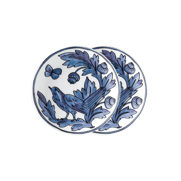 Blue Bird Set of Two, 7" Accent Plates | Over The Moon