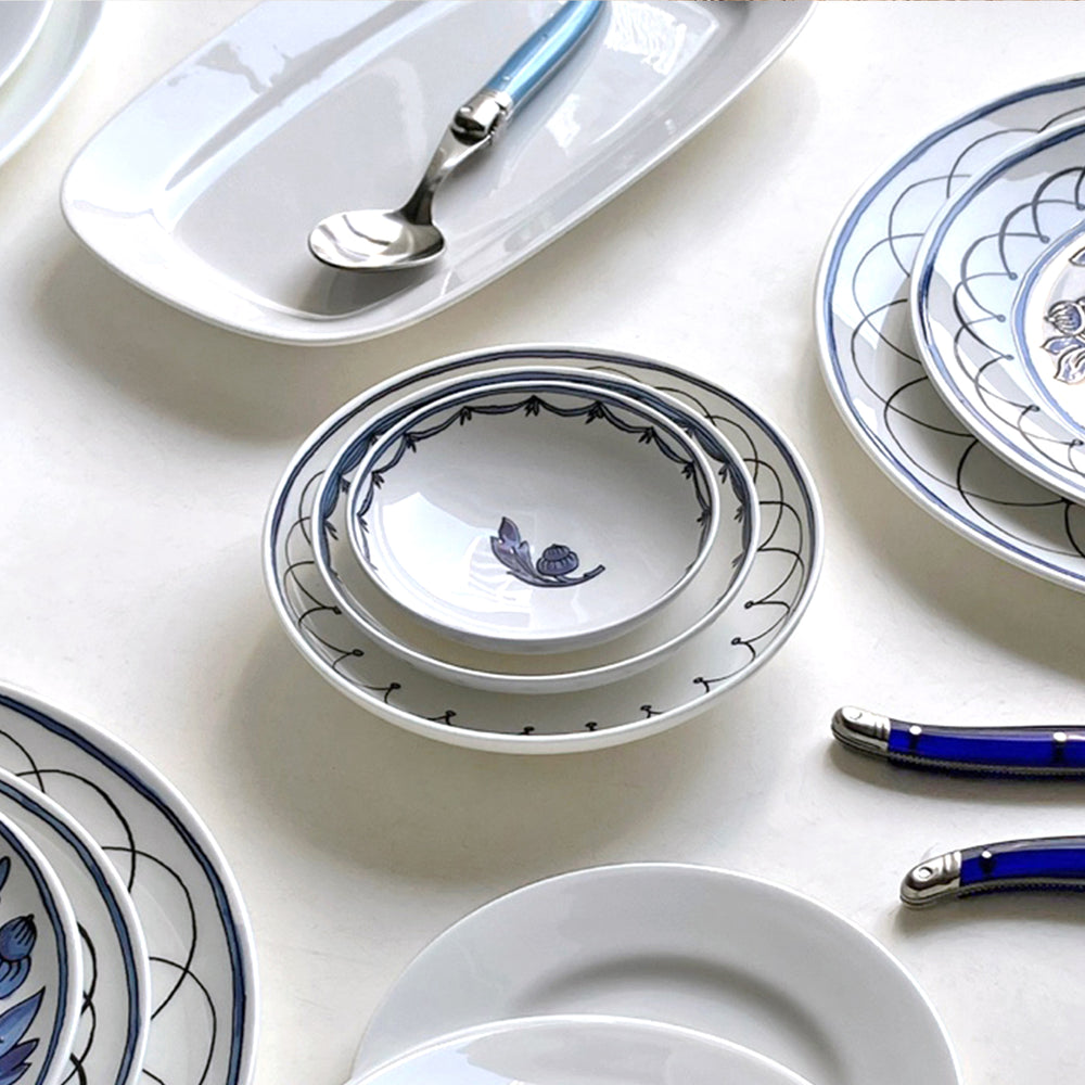 Blue Bird Set of 3, Canapé Dishes | Over The Moon