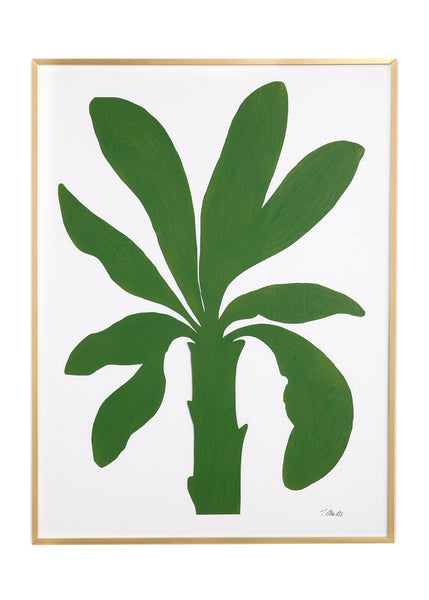 Framed Palm Study Gold Frame Palm #4 | Over The Moon