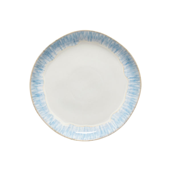 Brisa Collection Dinner Plates in Ria Blue, Set of 6 | Over The Moon