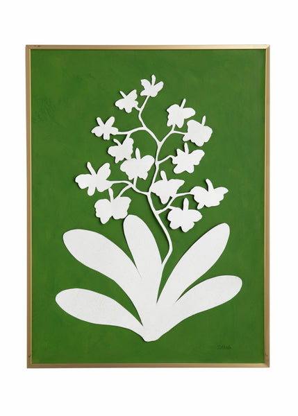 Framed Orchid Study Gold Frame Orchid #4 | Over The Moon