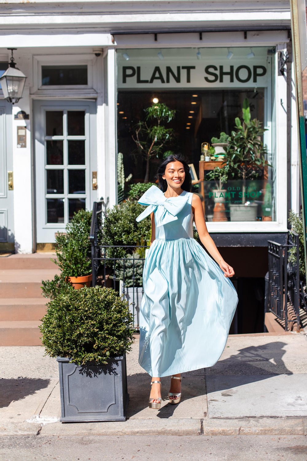 Porter Gown In Belle Blue | Over The Moon