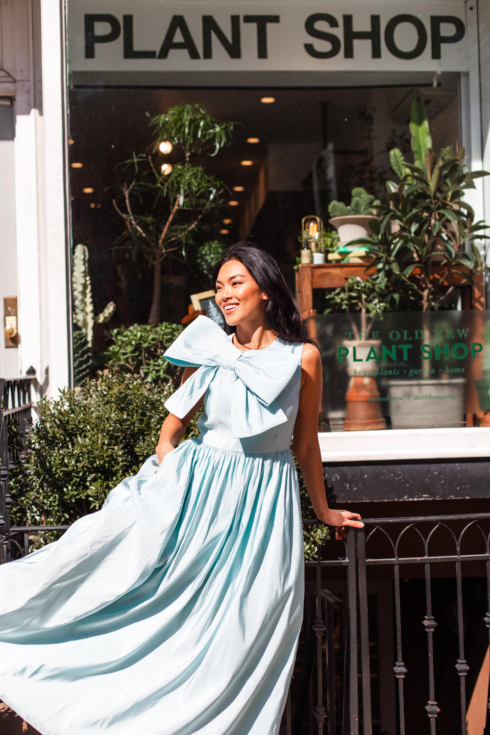 Porter Gown In Belle Blue | Over The Moon