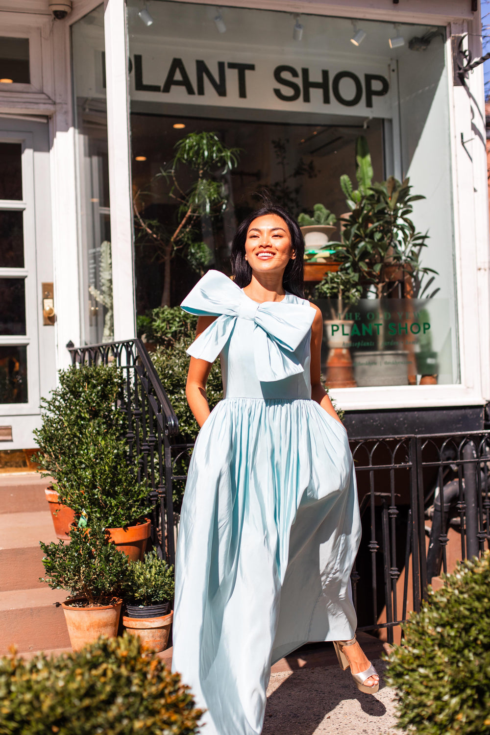 Porter Gown In Belle Blue | Over The Moon