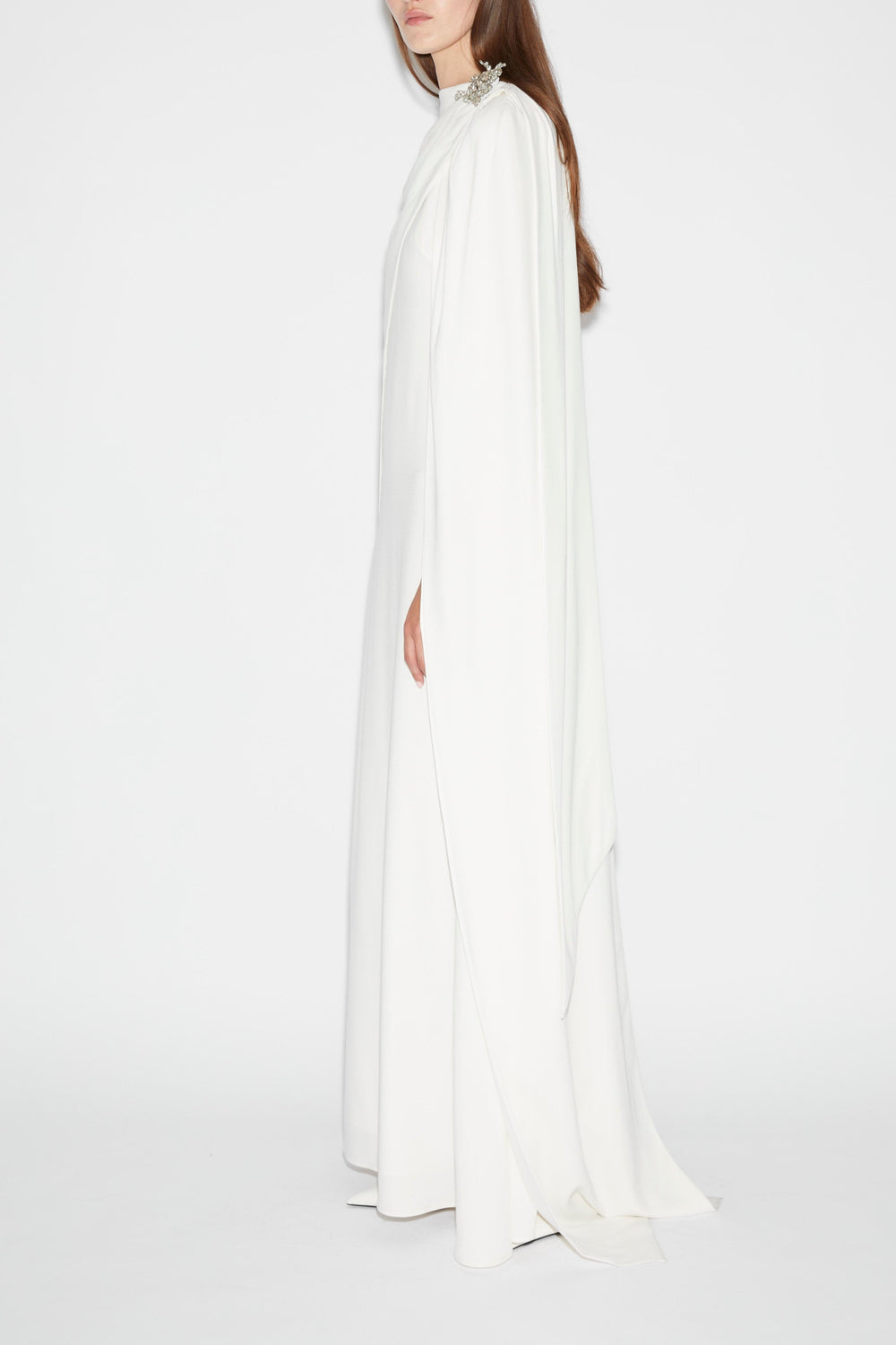 Danica Gown White Sable | Over The Moon