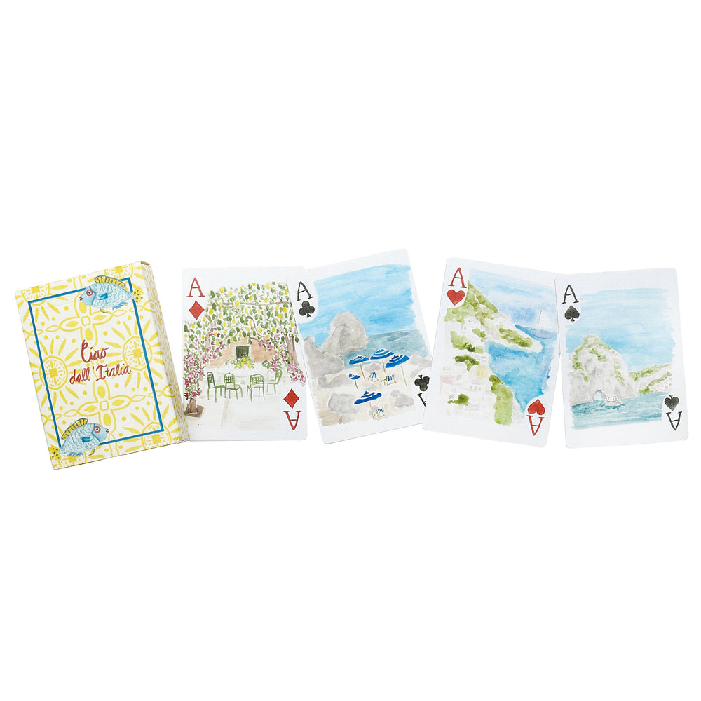Italian Riviera Playing Cards | Over The Moon