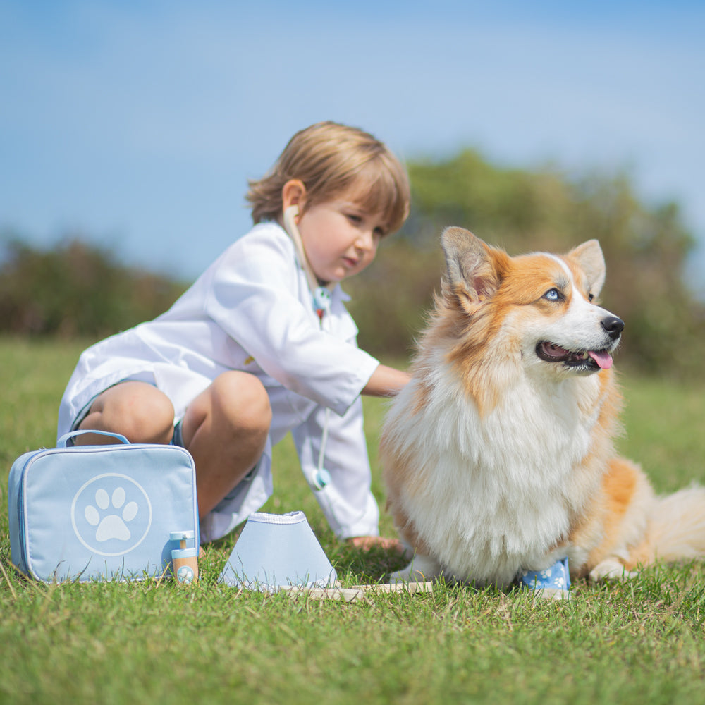Kids Vet Set | Pretend Play | Bigjigs Toys | Over The Moon