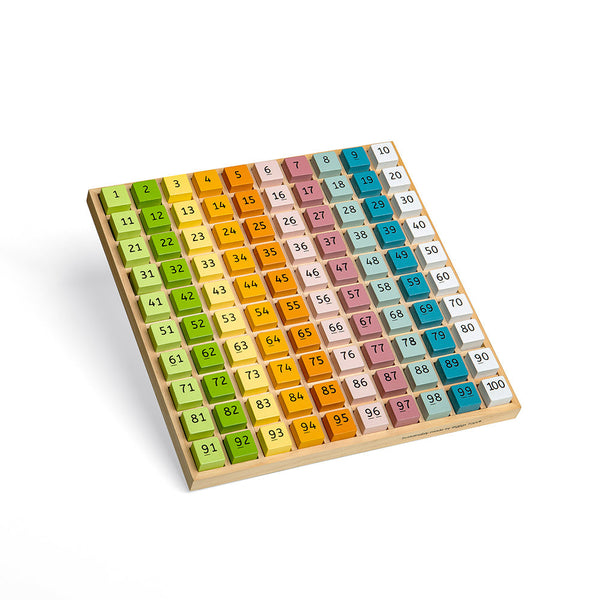 FSC Wooden Number Counting Tray | Maths Toys | Bigjigs Toys | Over The Moon