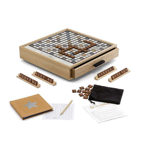 Scrabble Maple Luxe Edition | Over The Moon