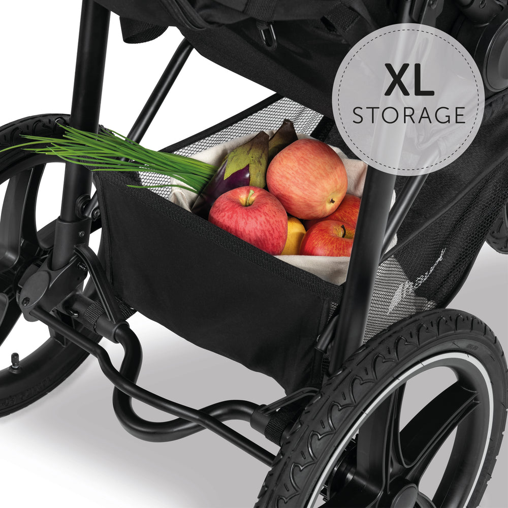 Runner 2 Compact Foldable Tricycle Jogger Buggy Stroller Pushchair wit ...