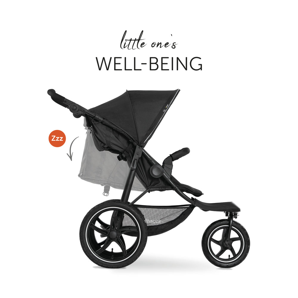 Runner 2 Compact Foldable Tricycle Jogger Buggy Stroller Pushchair wit ...