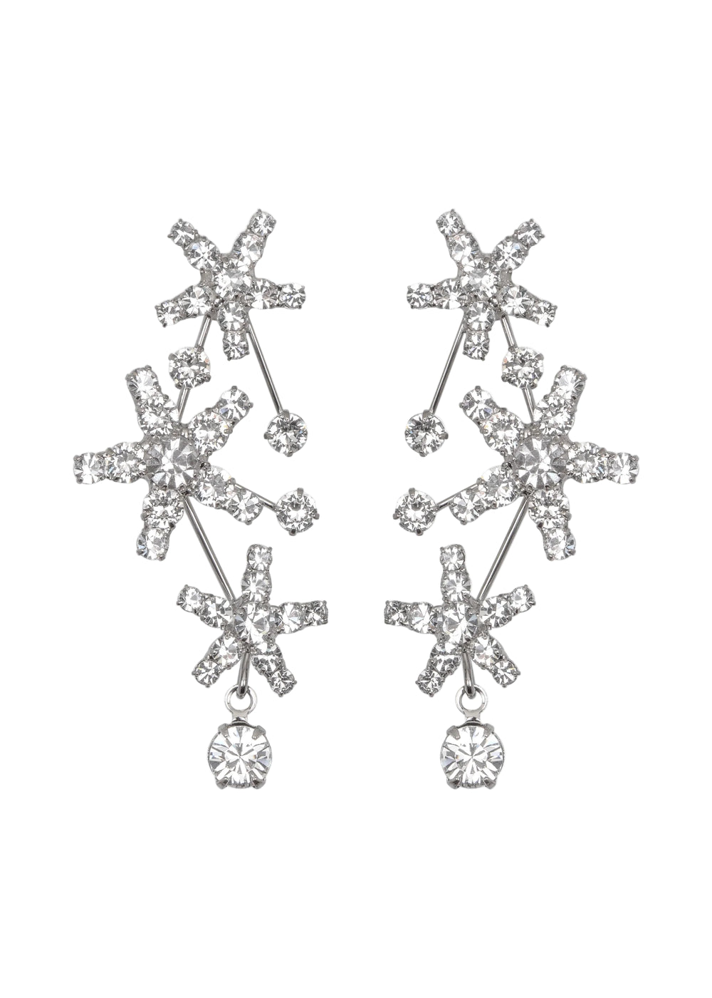 Azar Earrings in Crystal | Over The Moon