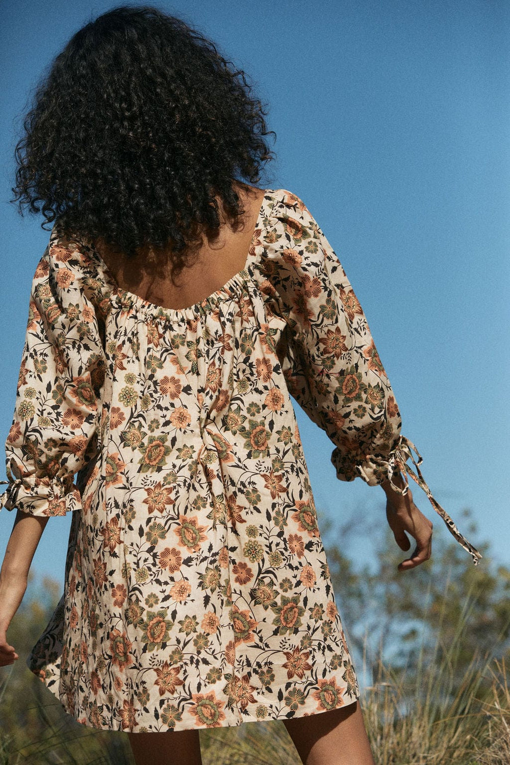The Madelaine Babydoll Dress in Oona | Over The Moon