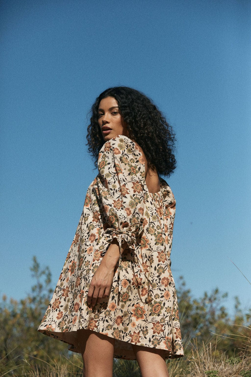 The Madelaine Babydoll Dress in Oona | Over The Moon