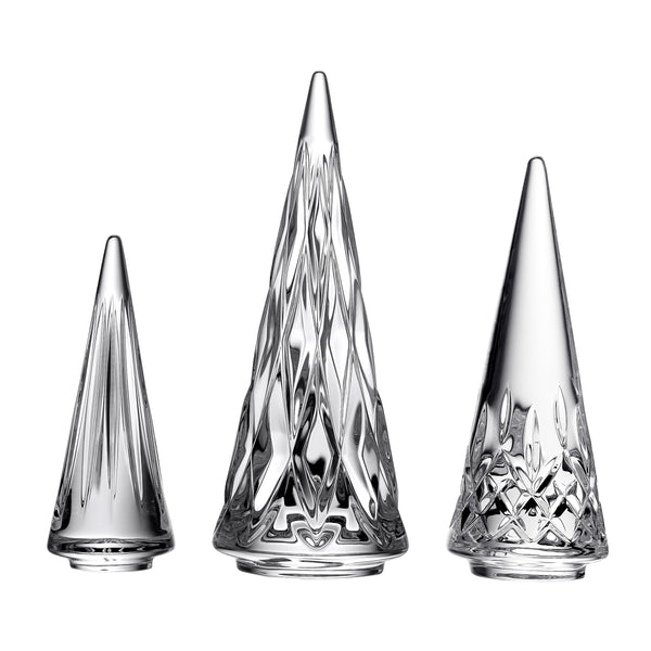 Lismore Diamond Crystal Tree Set of 3 | Over The Moon
