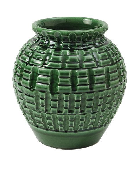 Geometric Vase, Jade | Over The Moon