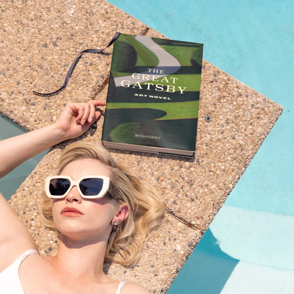 The Great Gatsby Art Novel | Over The Moon