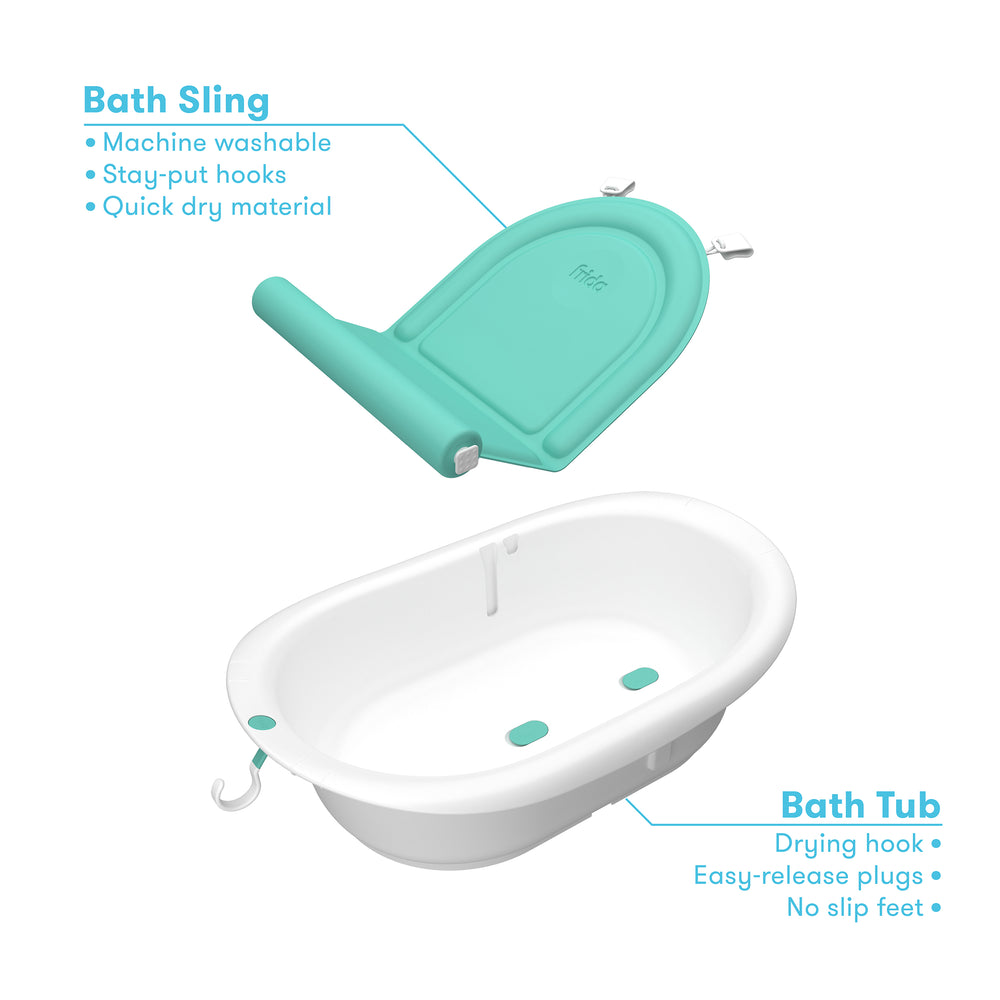 4-in-1 Grow-With-Me Bath Tub | Over The Moon