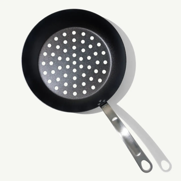 Carbon Steel Grill Frying Pan 12" | Over The Moon