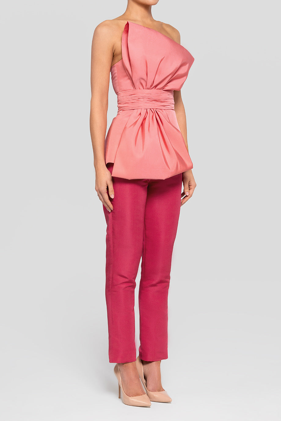 Delphy Silk Faille Top | Over The Moon