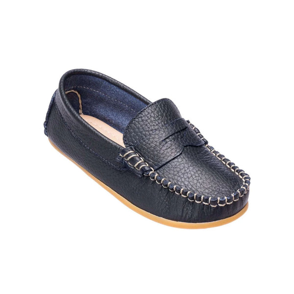Alex Driver | Boy's Blue Loafer | Over The Moon