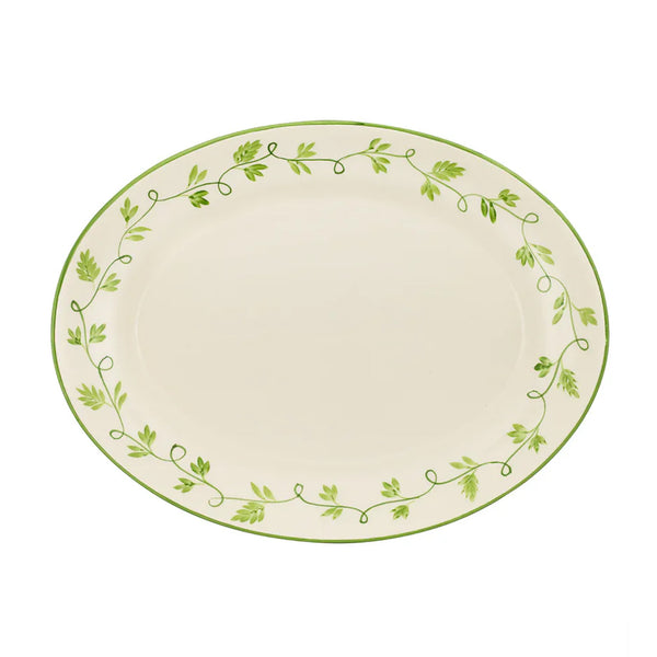 Ava Octagon Platter, Green | REBECCA UDALL | Over The Moon