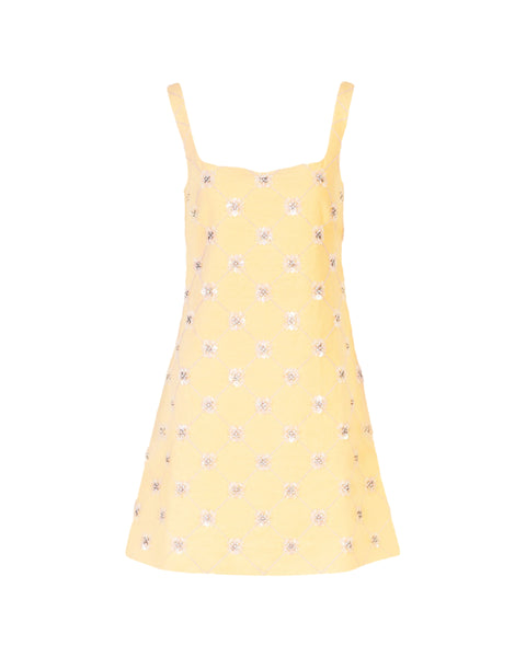 Barton Dress in Cantaloupe | Over The Moon