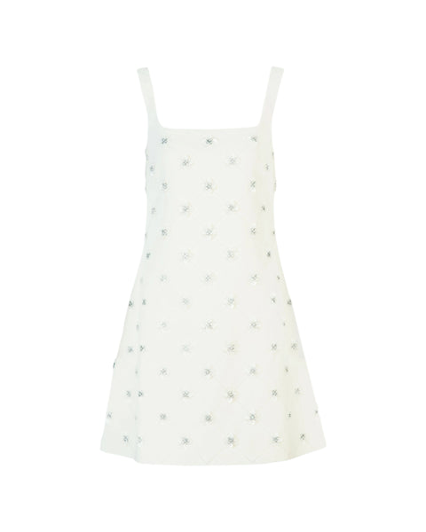Barton Dress in Cream | Over The Moon