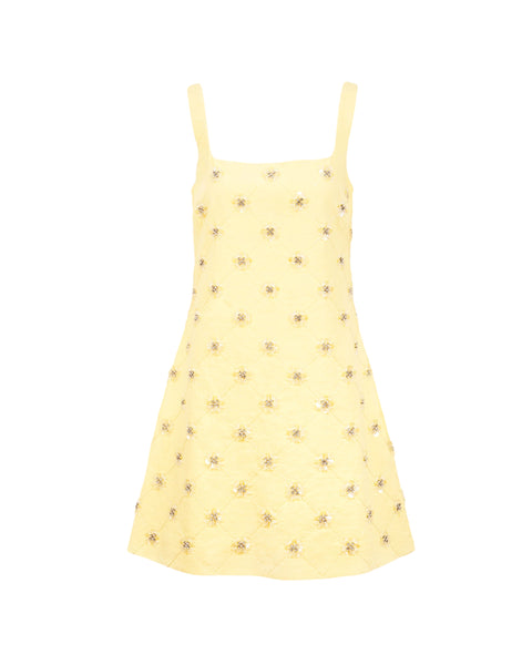 Barton Dress in Lemon Meringue | Over The Moon