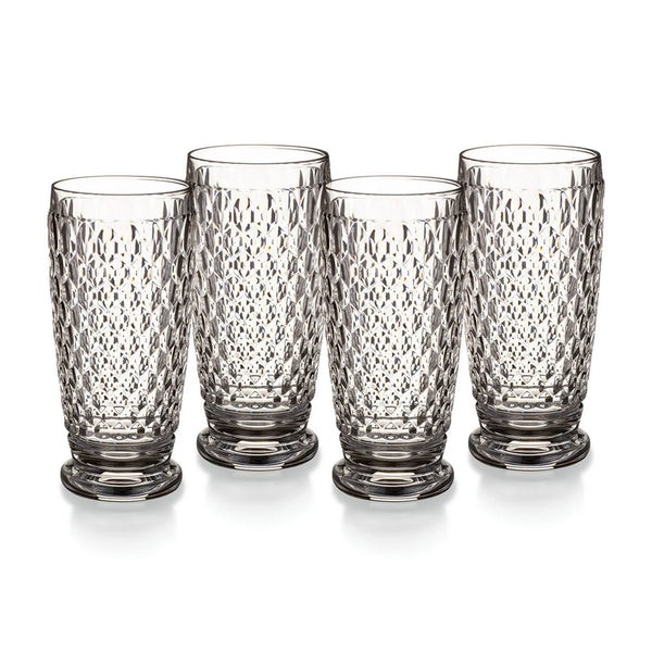 Boston Highball / Tumbler in Clear, Set of 4 | Over The Moon