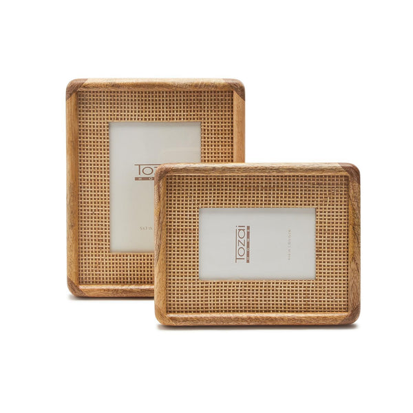 Cane Photo Frame, Set of 2 | Over The Moon
