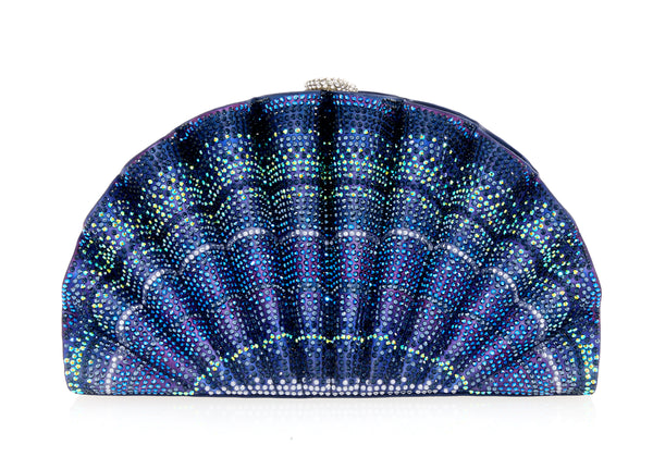 Scallop Origami Fan in Iridescent Shell | Over The Moon