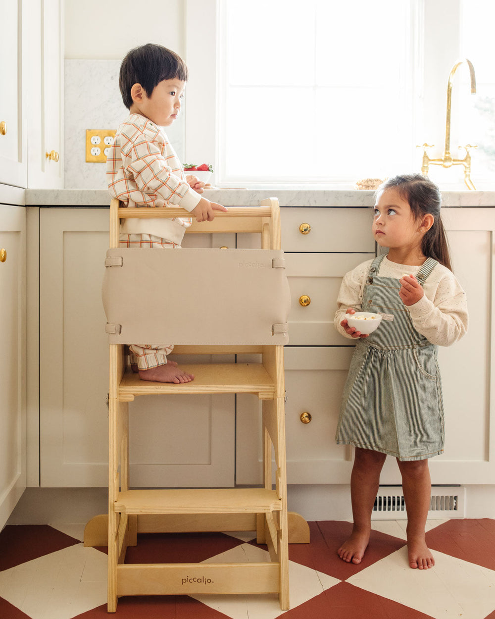 Helper Tower Safety Net by Piccalio® - Smart Wooden Play | Over The Moon