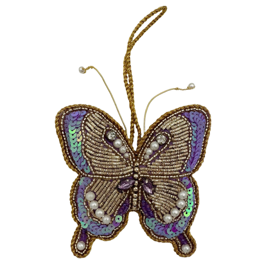 Butterfly Purple Ornament | Over The Moon