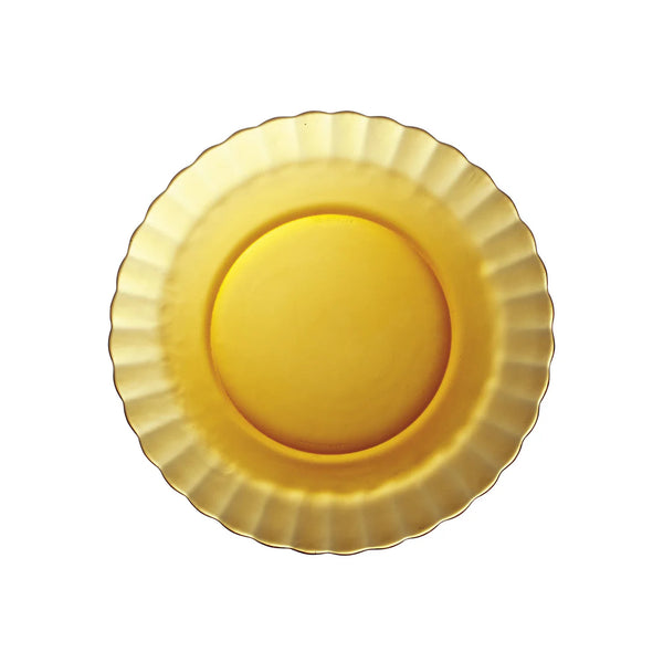 Le Picardie Amber Dessert Plate 7.5", Set of 6 | Over The Moon