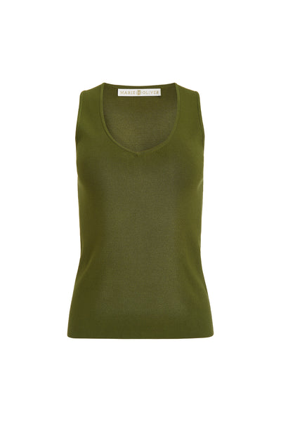 Miranda Tank in Pesto | Over The Moon