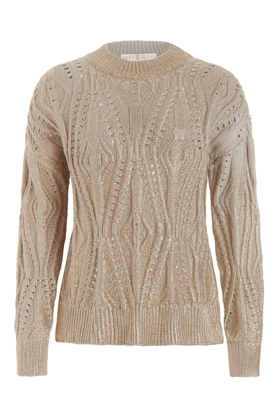 Maxine Sweater in Chrome | Over The Moon