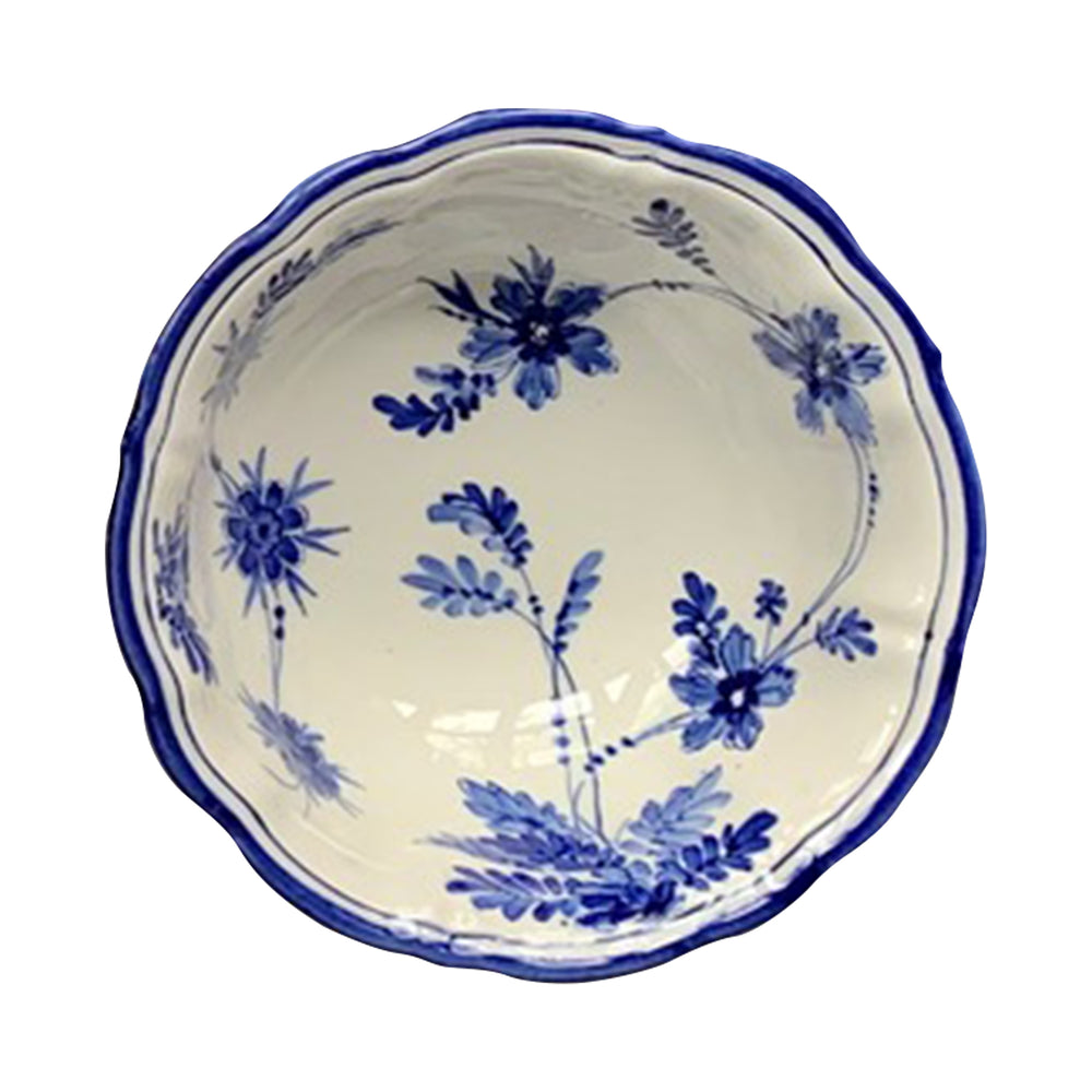 Blue Flowers Soup Plate | Over The Moon
