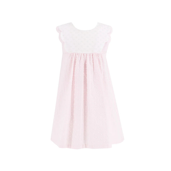 Pipa Girl Dress in Pink | Over The Moon