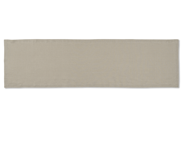 Prism Sand Table Runner in Linen | Over The Moon