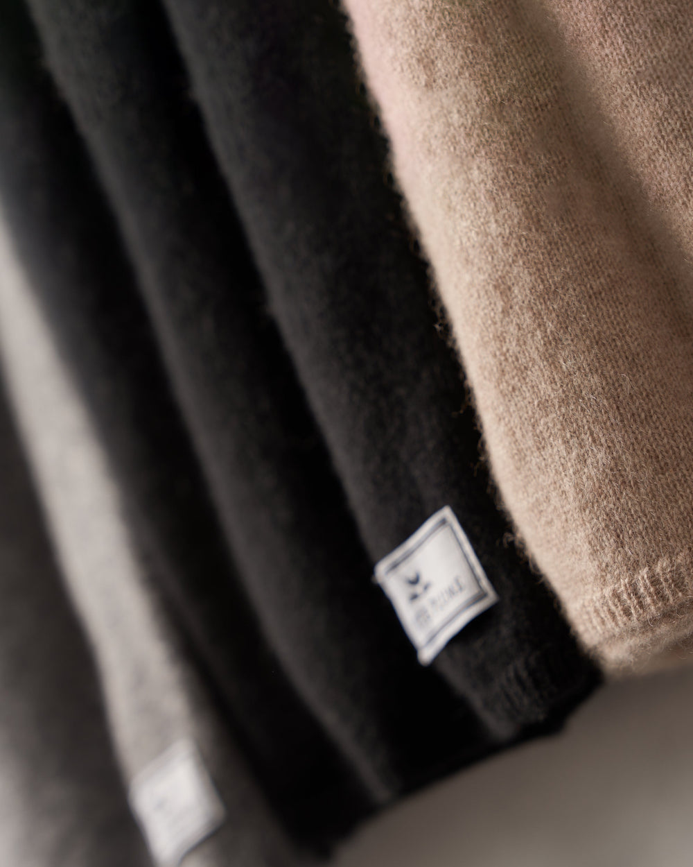 Women’s Cashmere Wrap in Dark Grey | Over The Moon