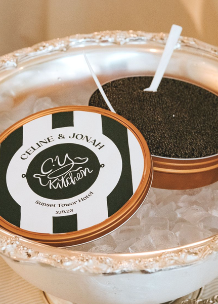 Bespoke Wedding Caviar 50G, Set of 20 | Over The Moon