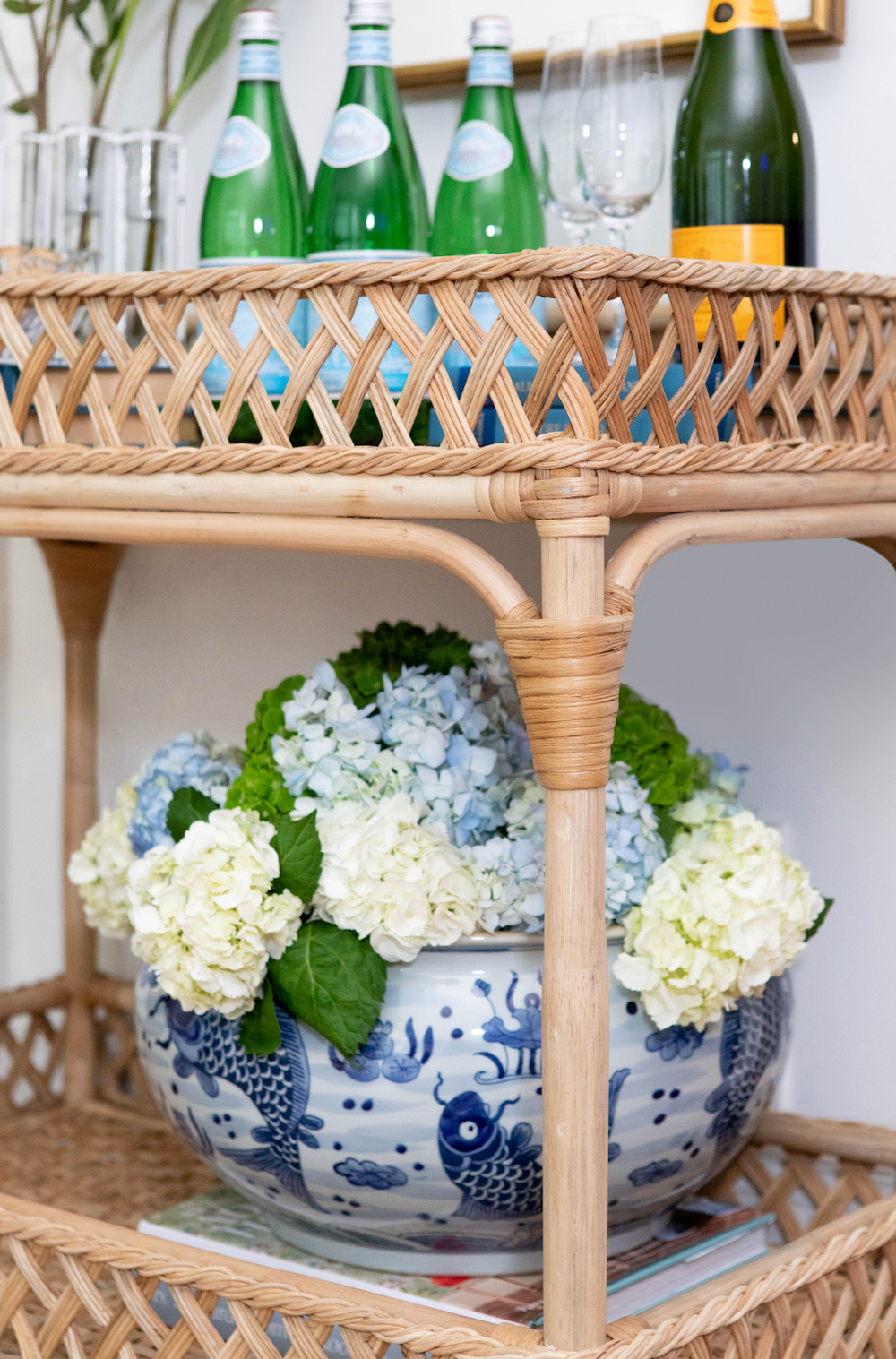 Trellis Bar Cart | Over The Moon