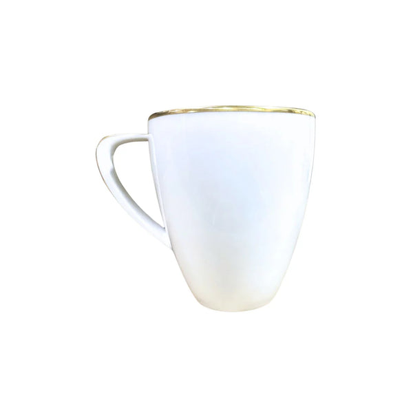Simply Elegant Mug in White/Gold | Over The Moon