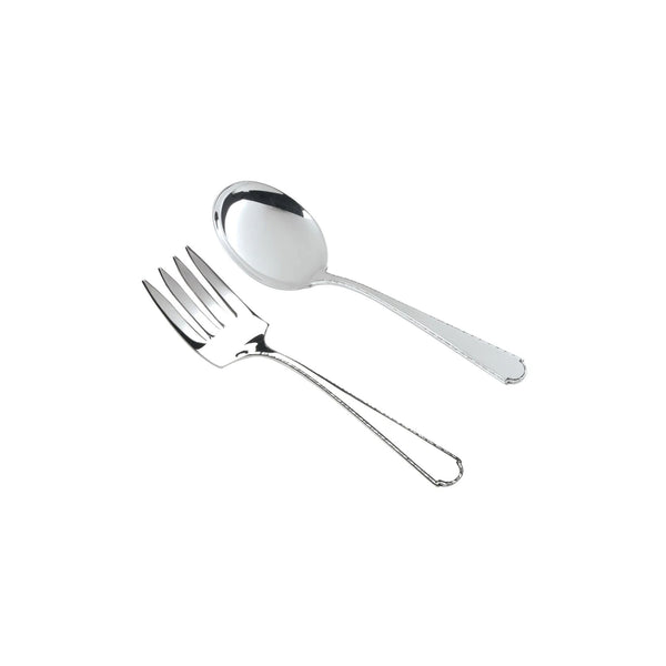 Sterling Silver Virginia Fork & Spoon Set | Over The Moon