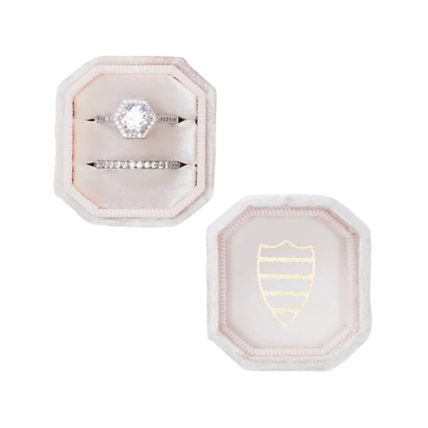 The Antonia Classic Double Ring Box | Over The Moon
